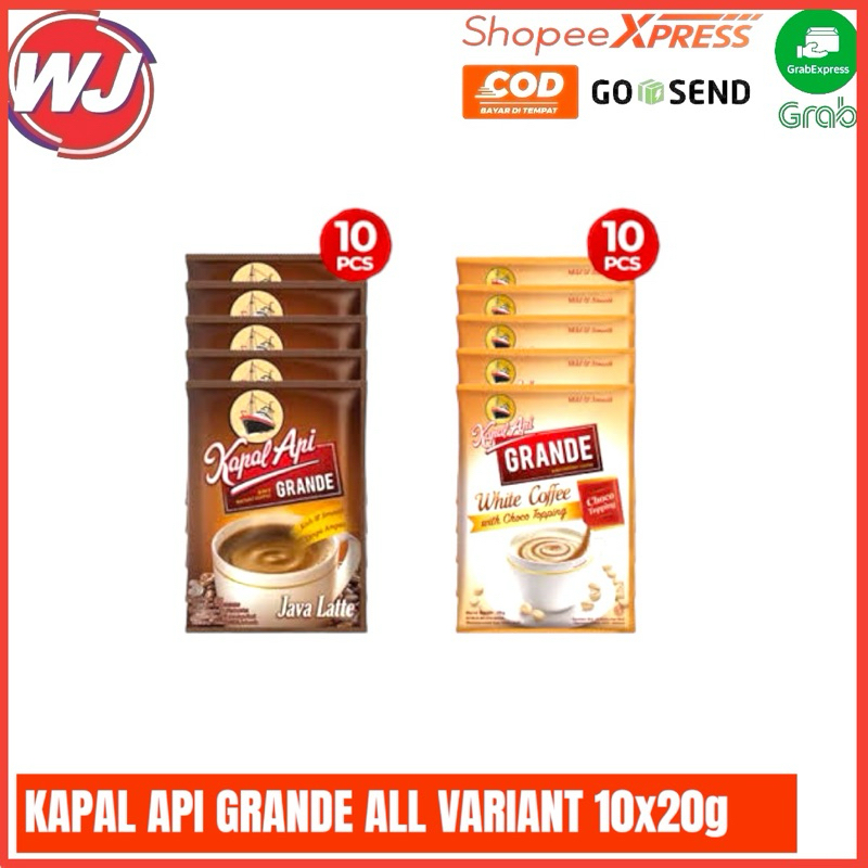 Jual KAPAL API GRANDE ALL VARIANT 20g | Shopee Indonesia