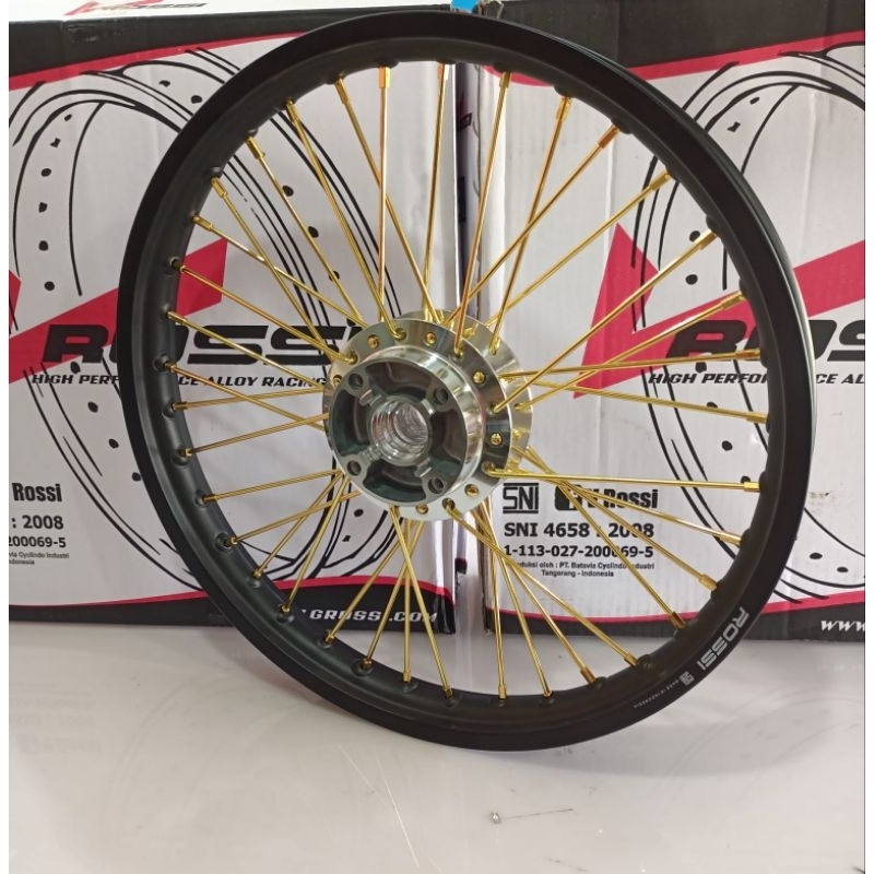 Jual VELG DEPAN MOTOR HONDA BEAT SCOPI GENIO VARIO/V ROSSI RING 17X140 ...