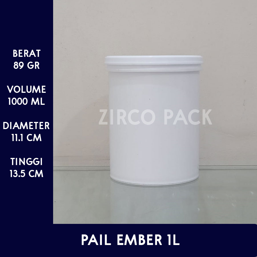 Jual Ember Pail Plastik 1L Baru Food Grade , Bisa Untuk Makanan ...