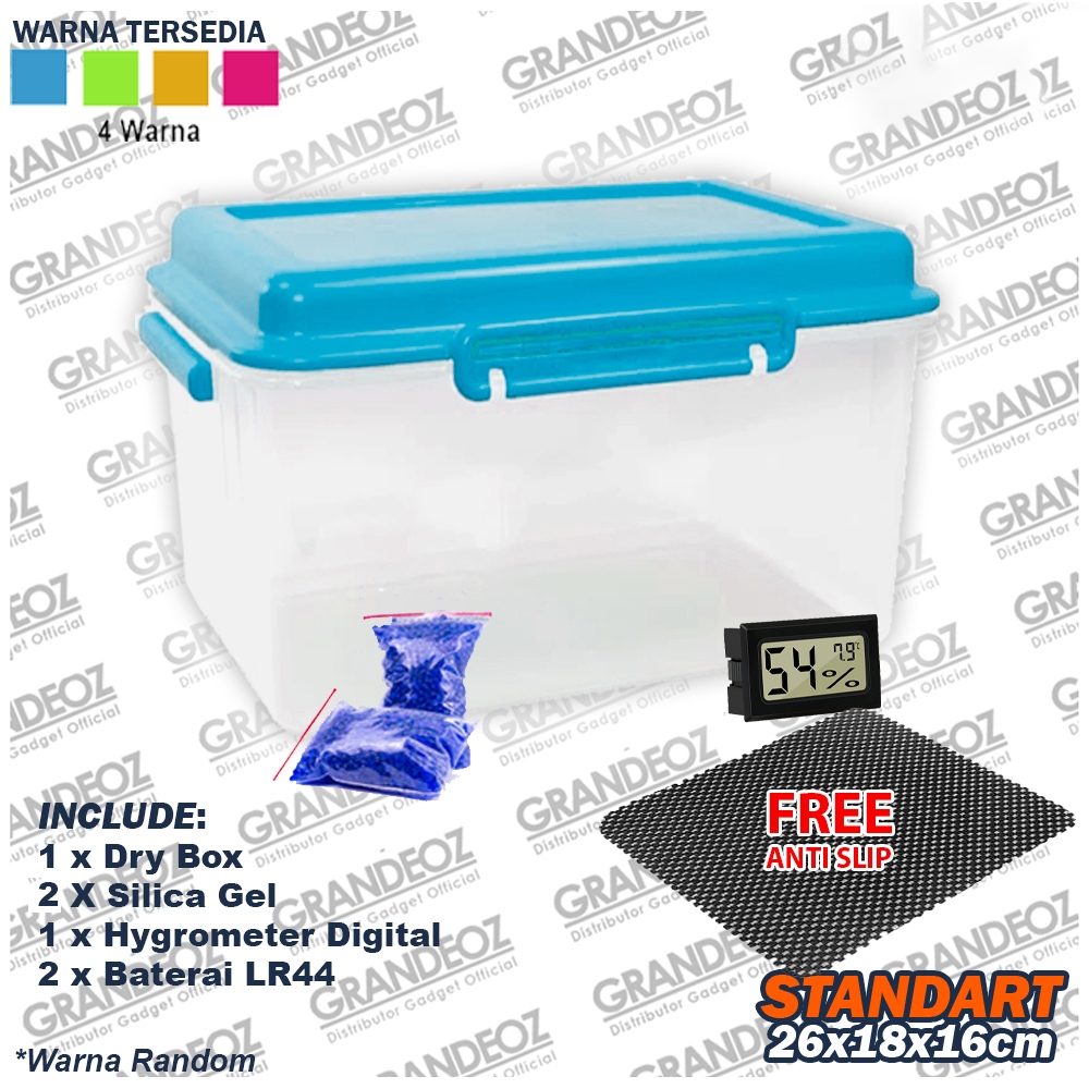 Jual DRY BOX STANDART + CLEANING SET DRYBOX ANTI JAMUR FOG KOTAK ...
