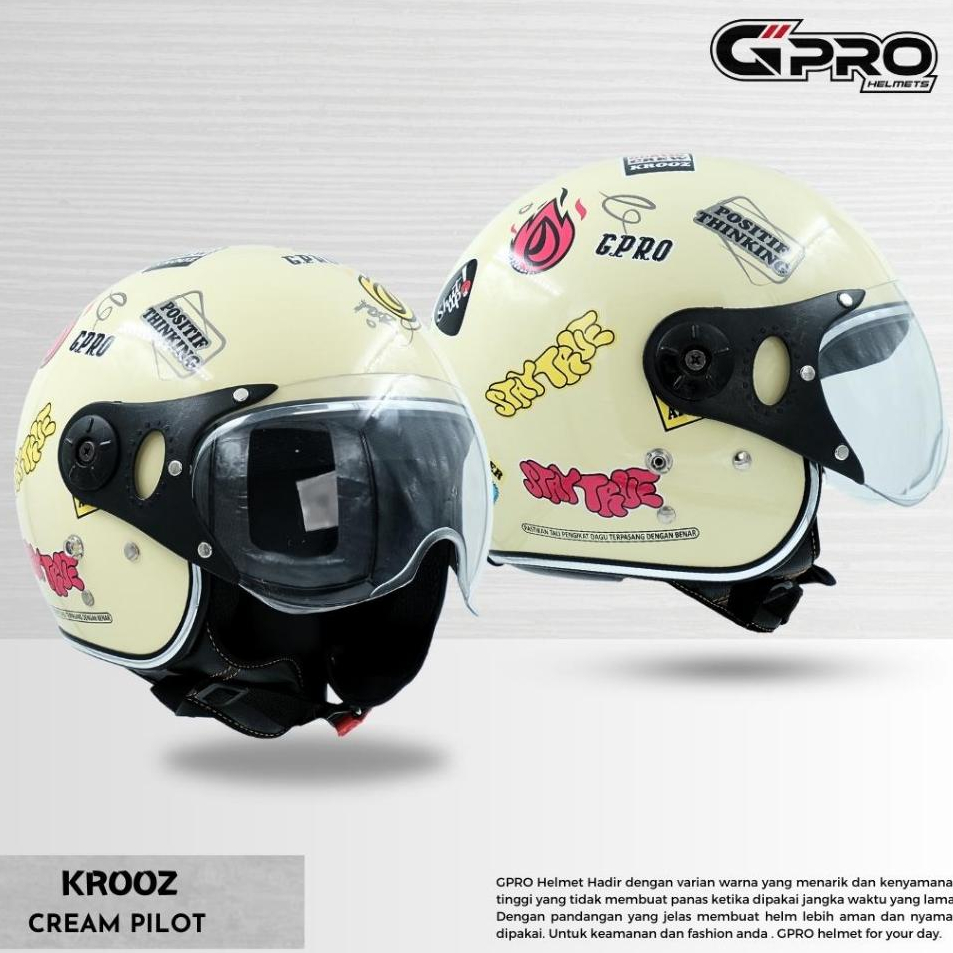 Jual Helm CG Pilot Bogo Dewasa Ori Classic Full Leher Dewasa Warna ...