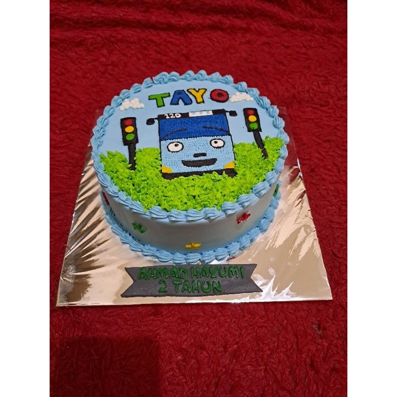 Jual Kue Ulang Tahun Tayo | Kue Ulang Tahun Karakter Anak | Shopee ...