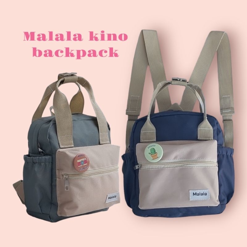 Jual malala kino backpack tas ransel cewe serbaguna | Shopee Indonesia