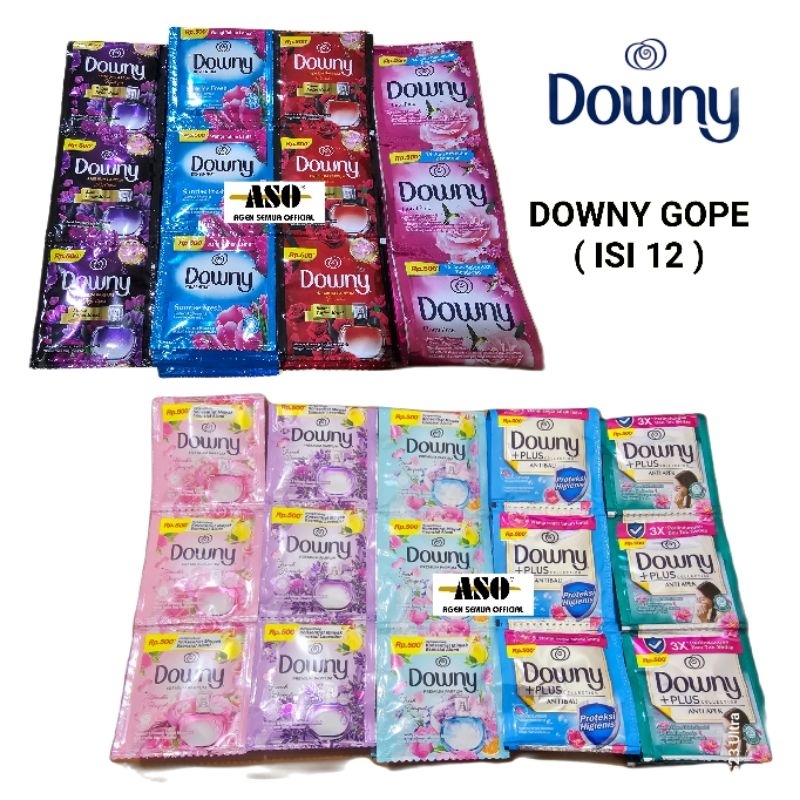Jual Downy 500 GOPE Pwangi & Pelembut Pakaian Wangi Parfum Mewah 8ml ...