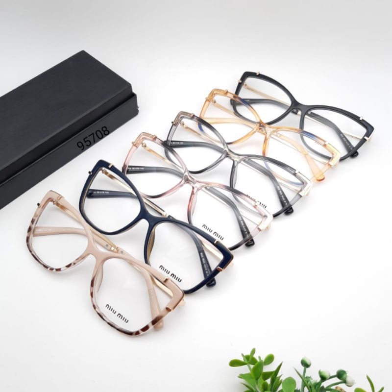 Jual Frame kacamata wanita (Paket frame+lensa) | kacamata cat eye ...