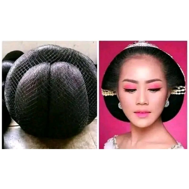 Jual sanggul jawa ukuran Dewasa,sanggul mudah ditusuk,sanggul sangat ringan ,sanggul sinden ...