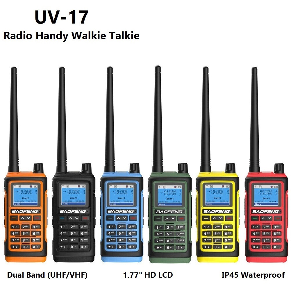 Jual UV-17 - Radio Handy Walkie Talkie Dual Band 5W Power - Radio ...