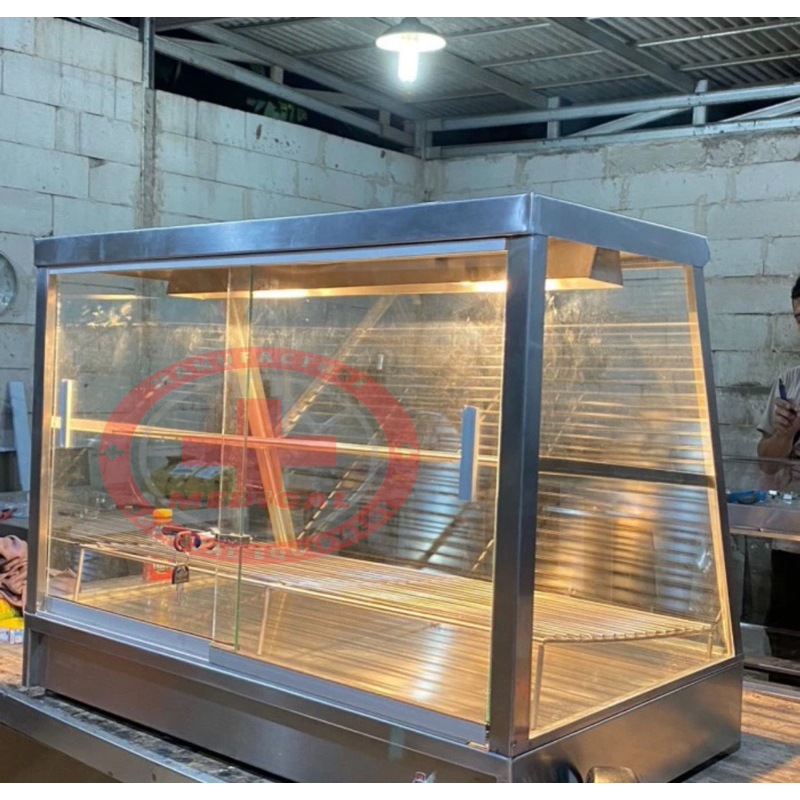 Jual Electric Food Warmer Display, Pemanas Ayam goreng (Stainless ...