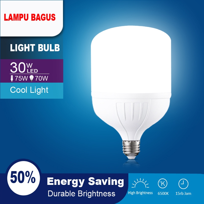 Jual Lampu LED Bulb Bohlam LED Capsule lampu LED Hemat Energy Cahaya Putih | Shopee Indonesia