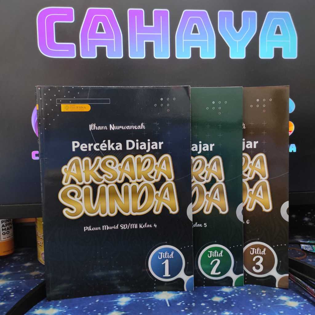 Jual Buku Perceka Diajar AKSARA SUNDA Pikeun murid Sd / MI Kelas 4 5 6 penerbit THURSINA Emin ...