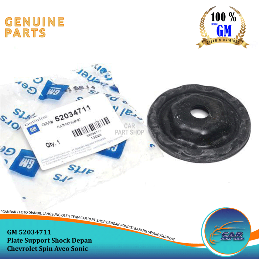 Jual PLATE SUPPORT SHOCK DEPAN CHEVROLET SPIN AVEO SONIC ORI GM ...