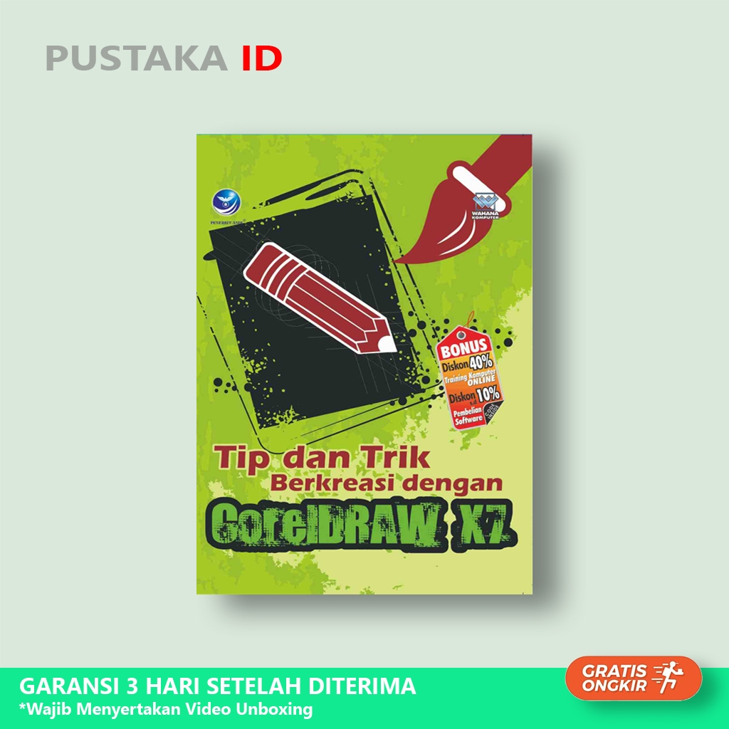 Jual Buku Tip dan Trik Berkreasi dengan CorelDRAW X7 - Original ...
