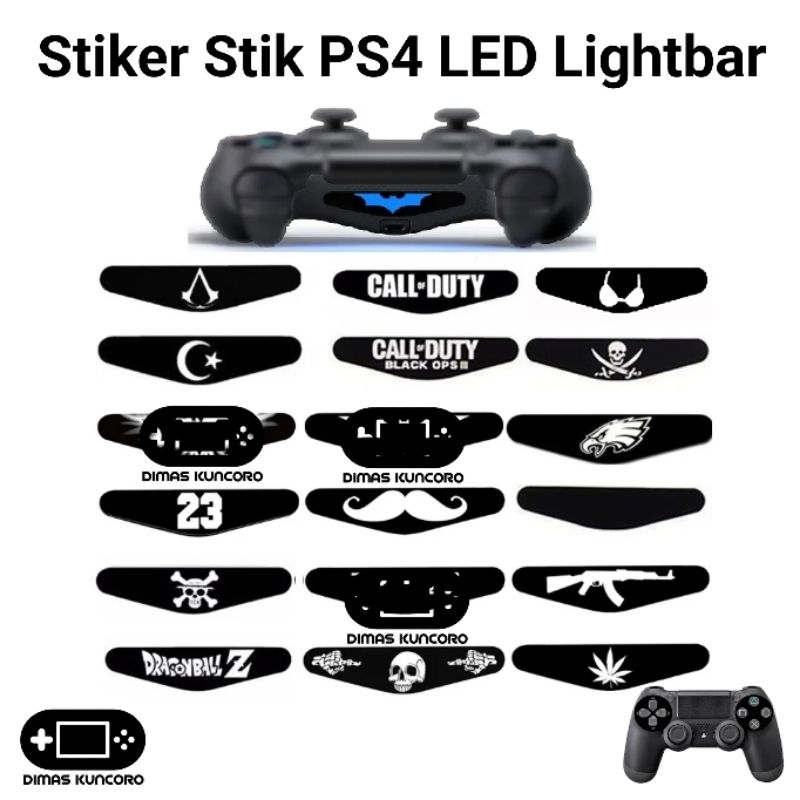 Jual Stiker Stik PS4 LED LIGHTBAR sticker stick ds ps playstation 4 ...