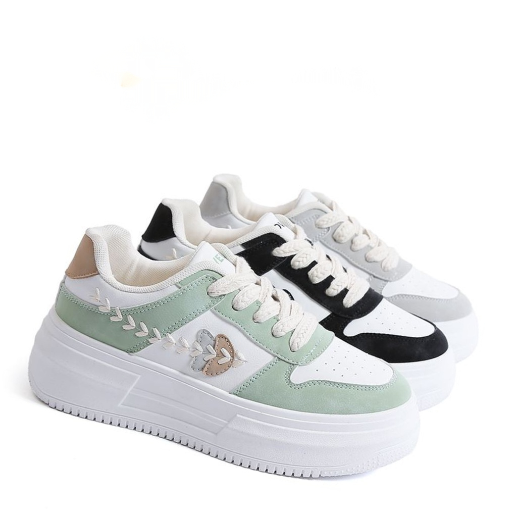 Jual KOII sepatu sneakers putih wanita perempuan olahraga kekinian ...