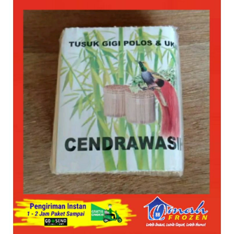 Jual Tusuk Gigi Cendrawasih, 1 Bungkus, Frozen Serang | Shopee Indonesia