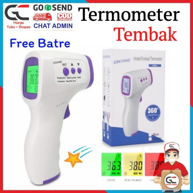 Jual TF1G | Termometer Tembak Digital Infrared TEMBAK | ZA | ZL ...