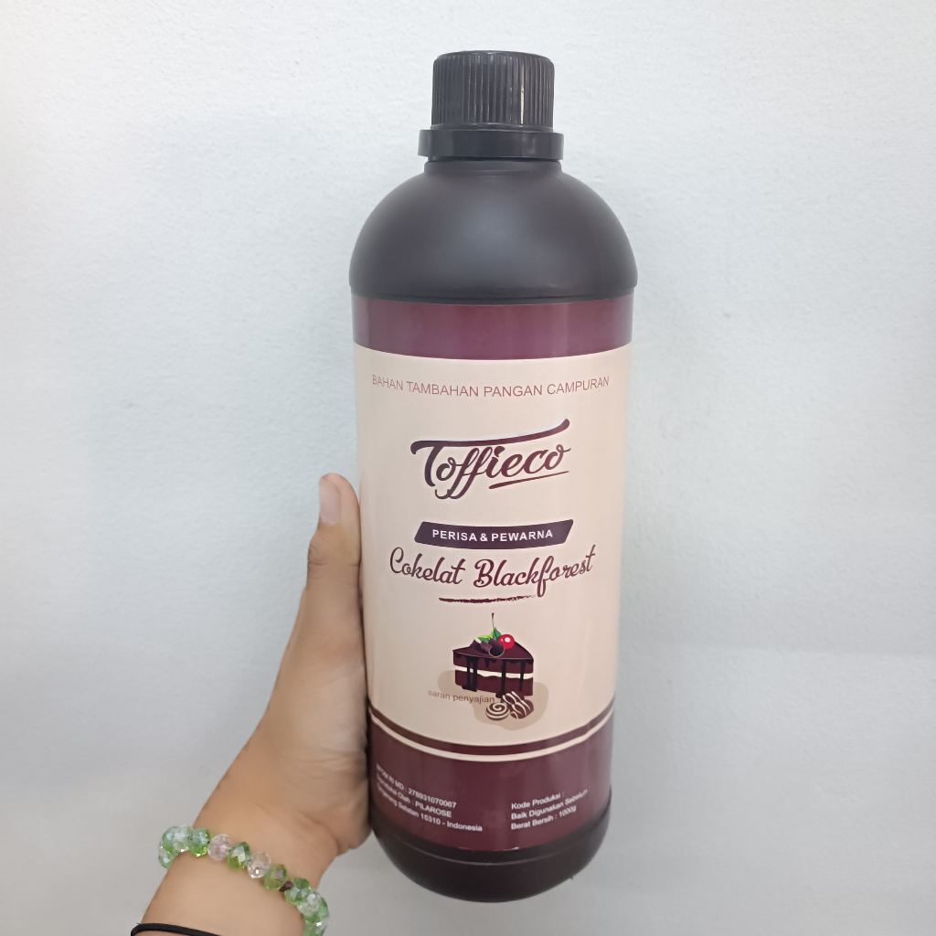 Jual TOFFIECO VANILLA BUTTER 1L/ TOFFIECO VANILLA 1L/ TOFFIECO COKLAT ...
