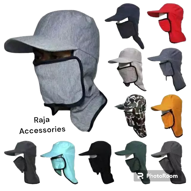 Jual TOPI NINJA JEPANG/TOPI PLUS MASKER/TOPI MANCING | Shopee Indonesia