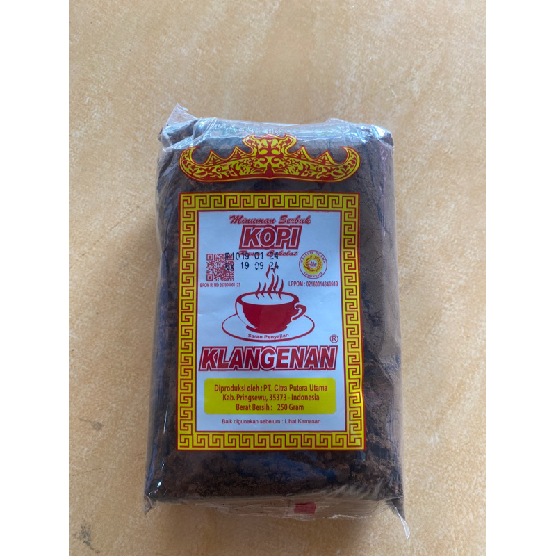 Jual kopi lampung klangenan asli 250g | Shopee Indonesia