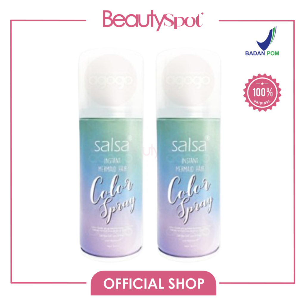 Jual SALSA Instant Mermaid Hair Color Spray 80ml | Shopee Indonesia