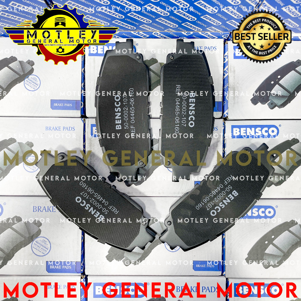 Jual BRAKE PAD KAMPAS KANVAS REM DEPAN CAMRY 2020 2021 2022 2023 2024 ...