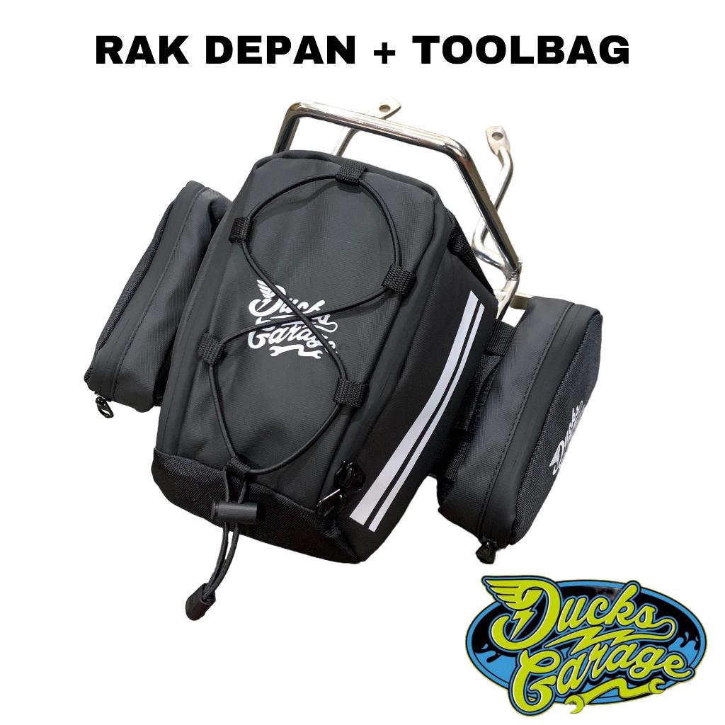 Jual Rak Jepit Depan Set Toolbag Honda Win Win100 | Shopee Indonesia
