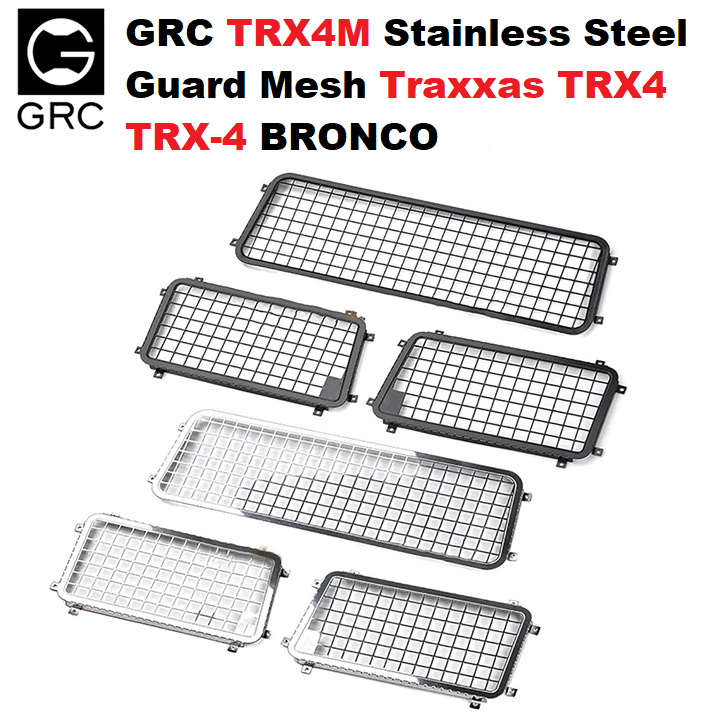 Jual GRC TRX4M Stainless Steel Guard Mesh 1/10 Traxxas TRX4 Bronco ...