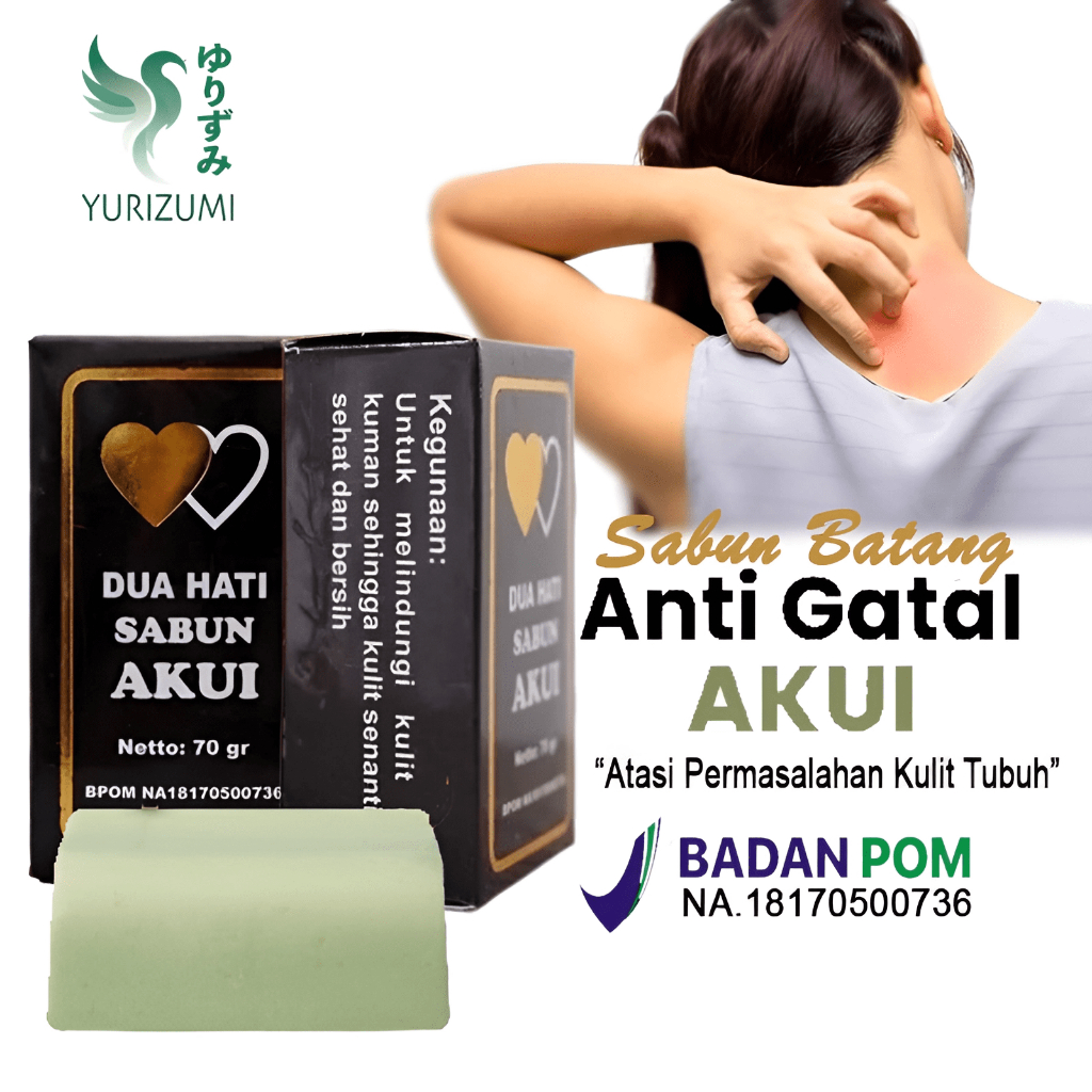 Jual YURIZUMI X Sabun Mandi Penghilang Gatal Jamur / Akui Dua Hati ...