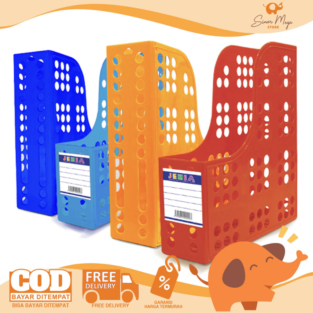 Jual Jenia Box File Plastik / Tempat Berkas Keranjang Dokumen | Shopee ...