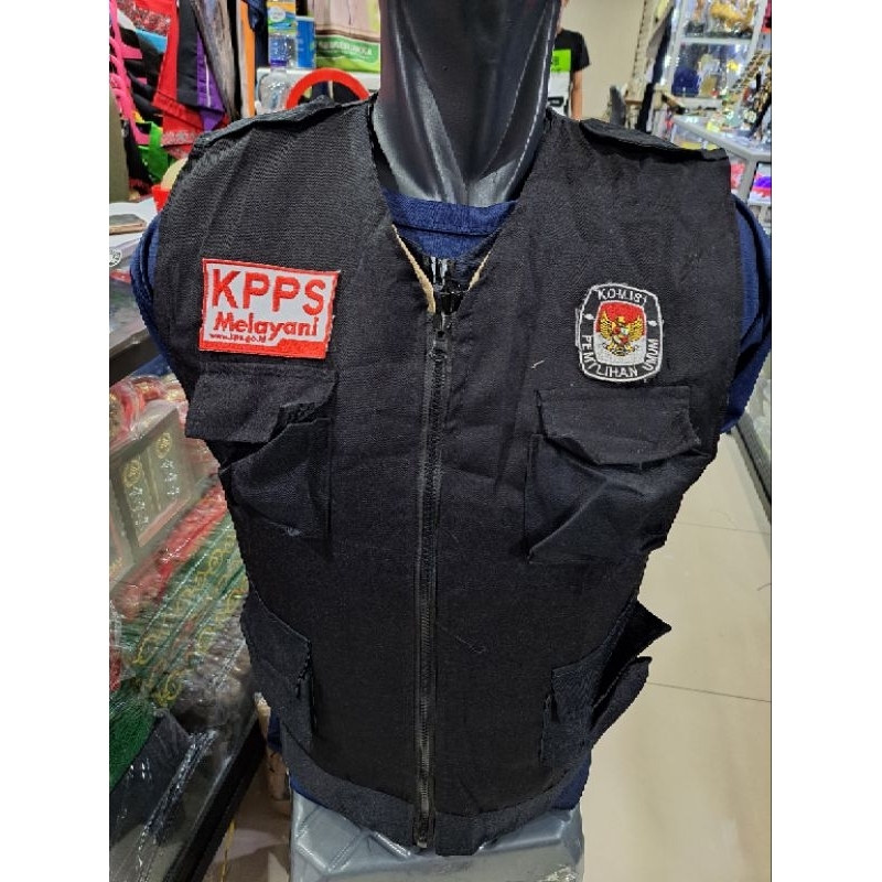 Jual rompi hitam kpps | Shopee Indonesia