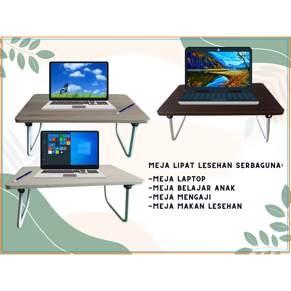 Jual Meja lipat Lesehan serba guna, Meja Laptop, meja mengaji, meja ...