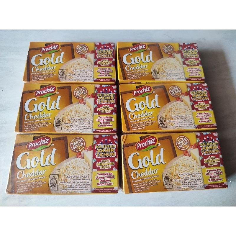 Jual Prochiz Gold Cheddar 160g | Shopee Indonesia