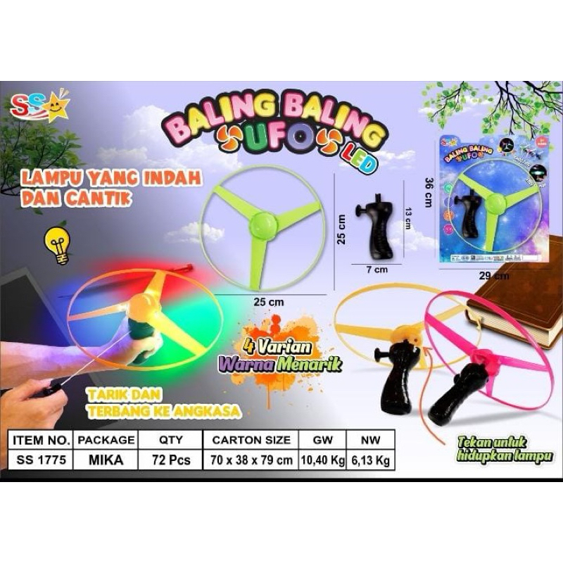 Jual Mainan baling baling lampu Led | Shopee Indonesia