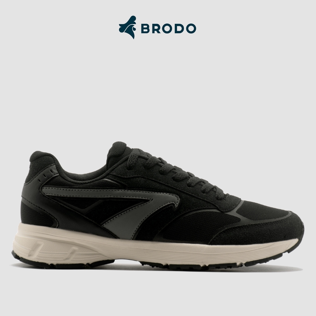 Jual BRODO - Sneakers Ace Nova Black OWS | Shopee Indonesia