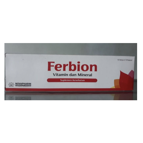 Jual Ferbion Kaplet Per Box isi 100 Kapsul | Shopee Indonesia
