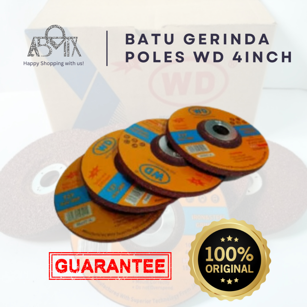 Jual WD Batu Gerinda Poles T27 4x6mm Mata Gurinda Asah Grinda Tebal ...