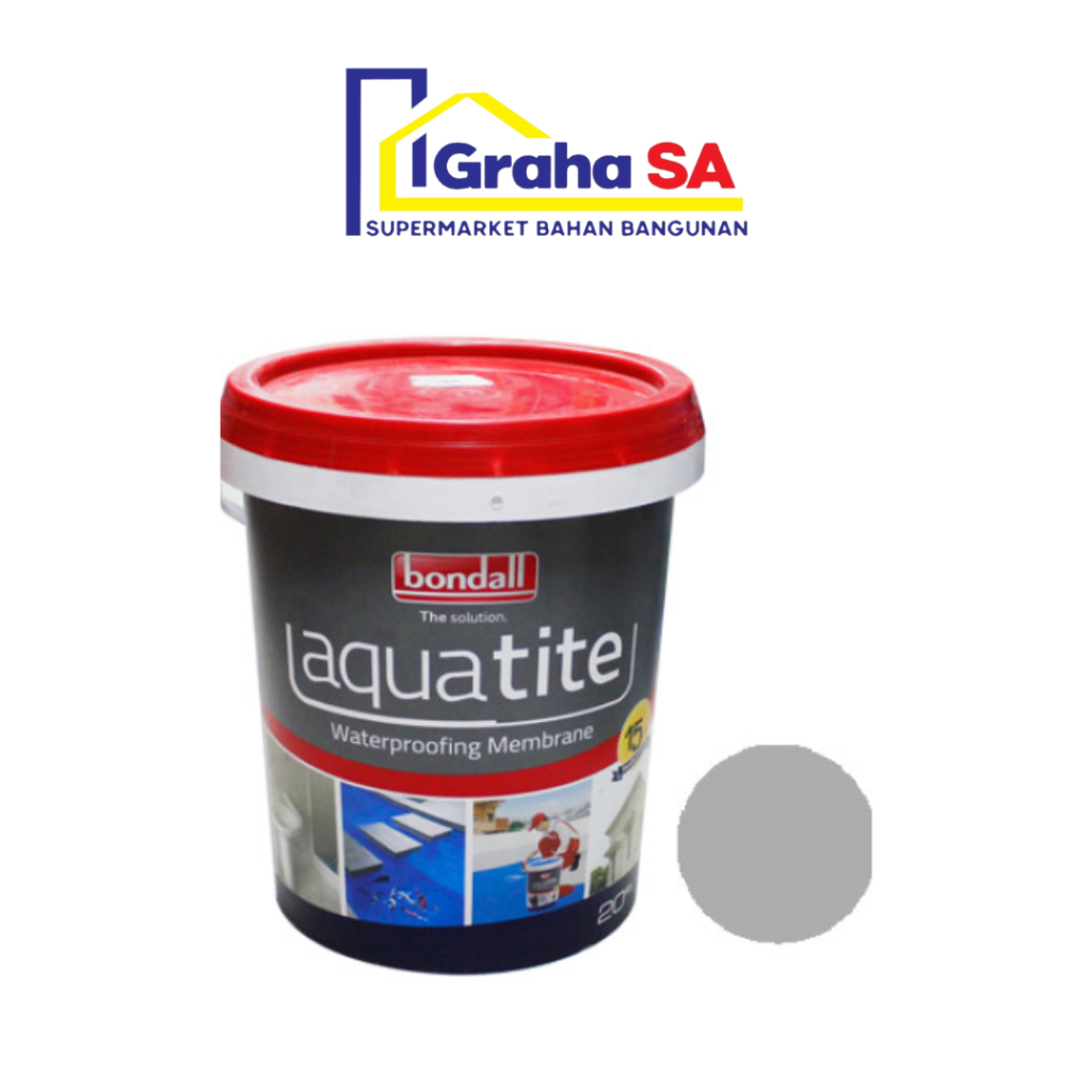 Jual BONDAL AQUATITE ABU-ABU 20 KG | Shopee Indonesia