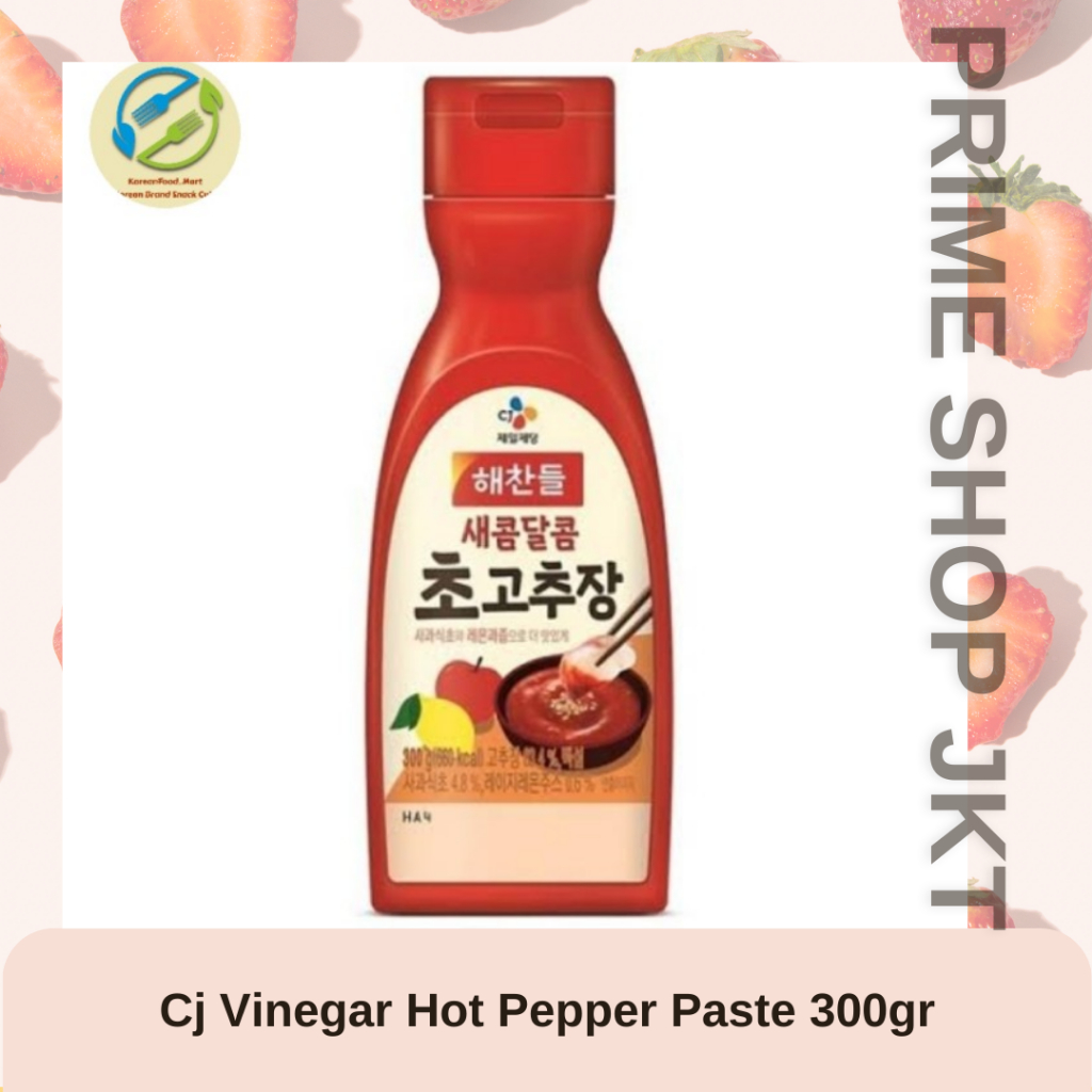 Jual Cj Haechandle Gochujang Vinegar Hot Pepper Paste 300gr Halal | Shopee Indonesia