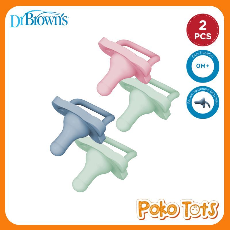 Jual Dr. Brown's Happy Paci 0m+ Silicone Soother Pacifier Empeng Dr ...