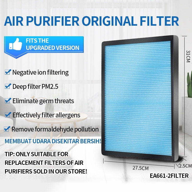 Jual Pembersih Udara Rumah Pembersih Udara Cerdas B18 Filter HEPA Air ...