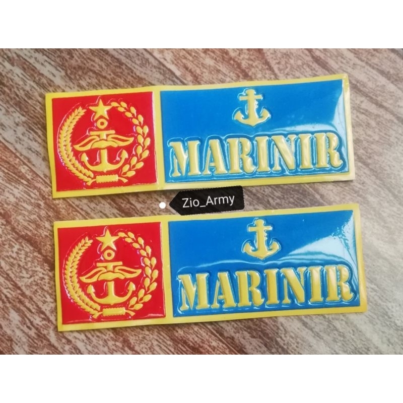 Jual Stiker Embos Marinir Hankam 1 pasang/2 pcs | Shopee Indonesia