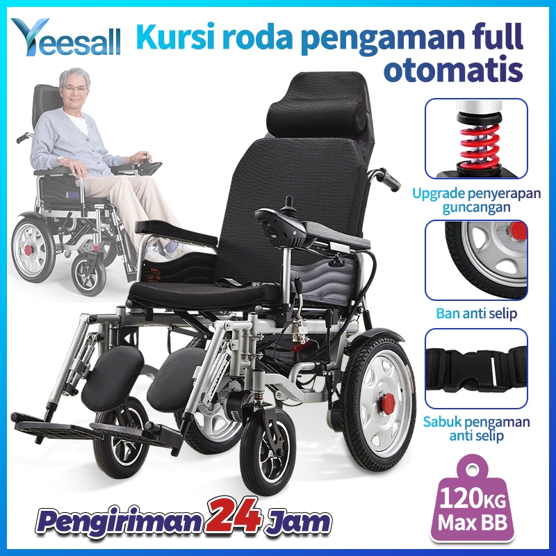 Jual YEE.SALL NEW Kursi roda listrik cerdas sepenuhnya otomatis/kursi ...
