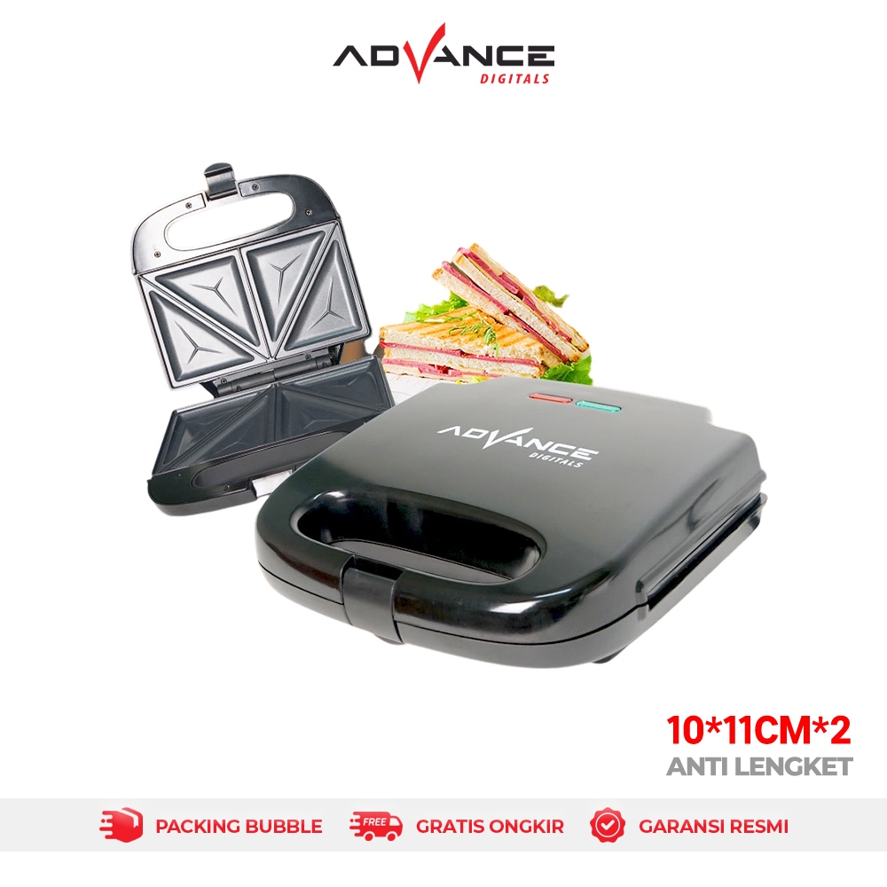 Jual Advance SW-101 Sandwich Toaster Maker Pemanggang Roti - Garansi 1 ...