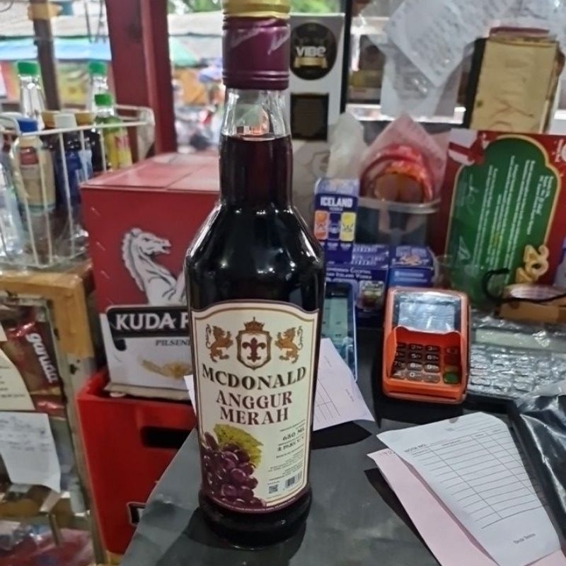Jual Anggur Merah Mcdonald 650ml | Shopee Indonesia