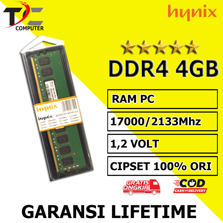Jual RAM Memory PC DDR4 4GB / 8GB PC4-2133 / 2400 / 2666 | Shopee Indonesia