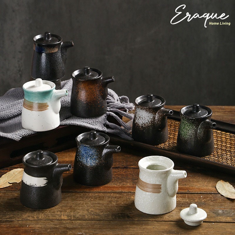 Jual Yui Japanese Soy Jar / Pot Botol Tempat Saus Kecap Shoyu Cuka Oil ...