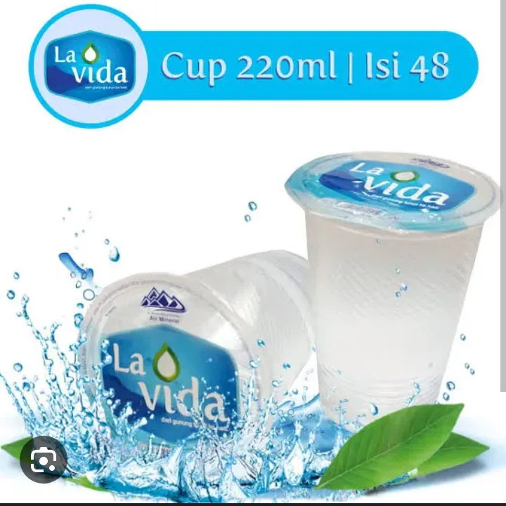 Jual Air Minerla LA VIDA 220 ML | Shopee Indonesia