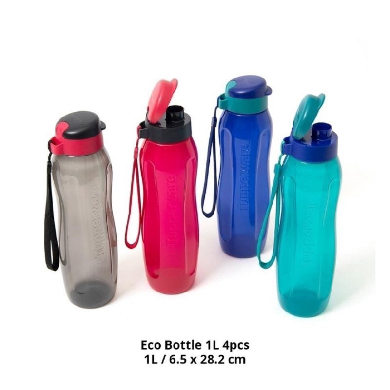 Jual [NEW] ECO BOTOL 1L TUPPERWARE / BOTOL MINUM 1L TUPPERWARE / BOTOL ...