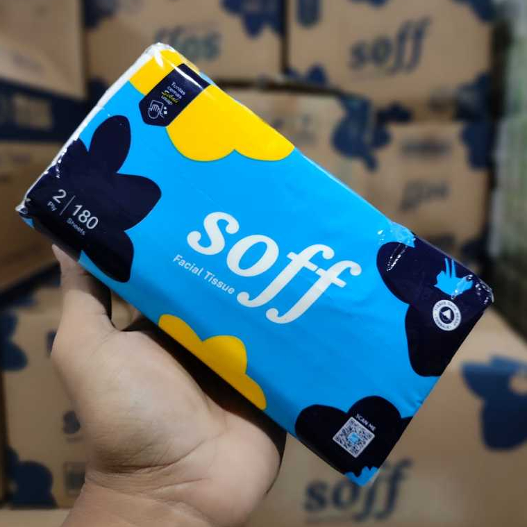 Jual Tisu Soft Heaven 180 sheet 2ply Facial Tissue Lembut Nice Kemasan ...