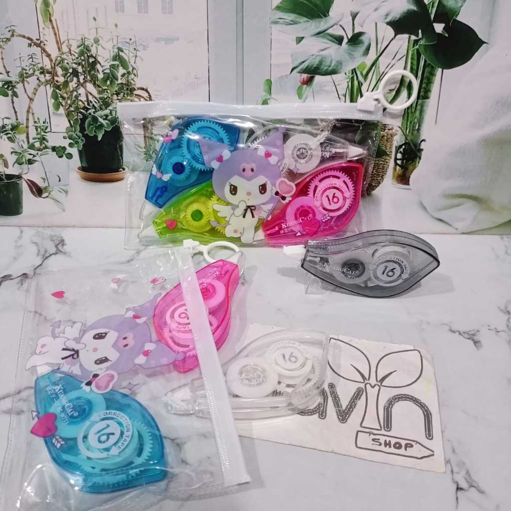 Jual TIPEX ROLL/correction tape/tip-ex kertas/tipe-x karakter dalam ...